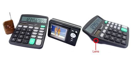 Calculator video camera | Sugoi Stuff